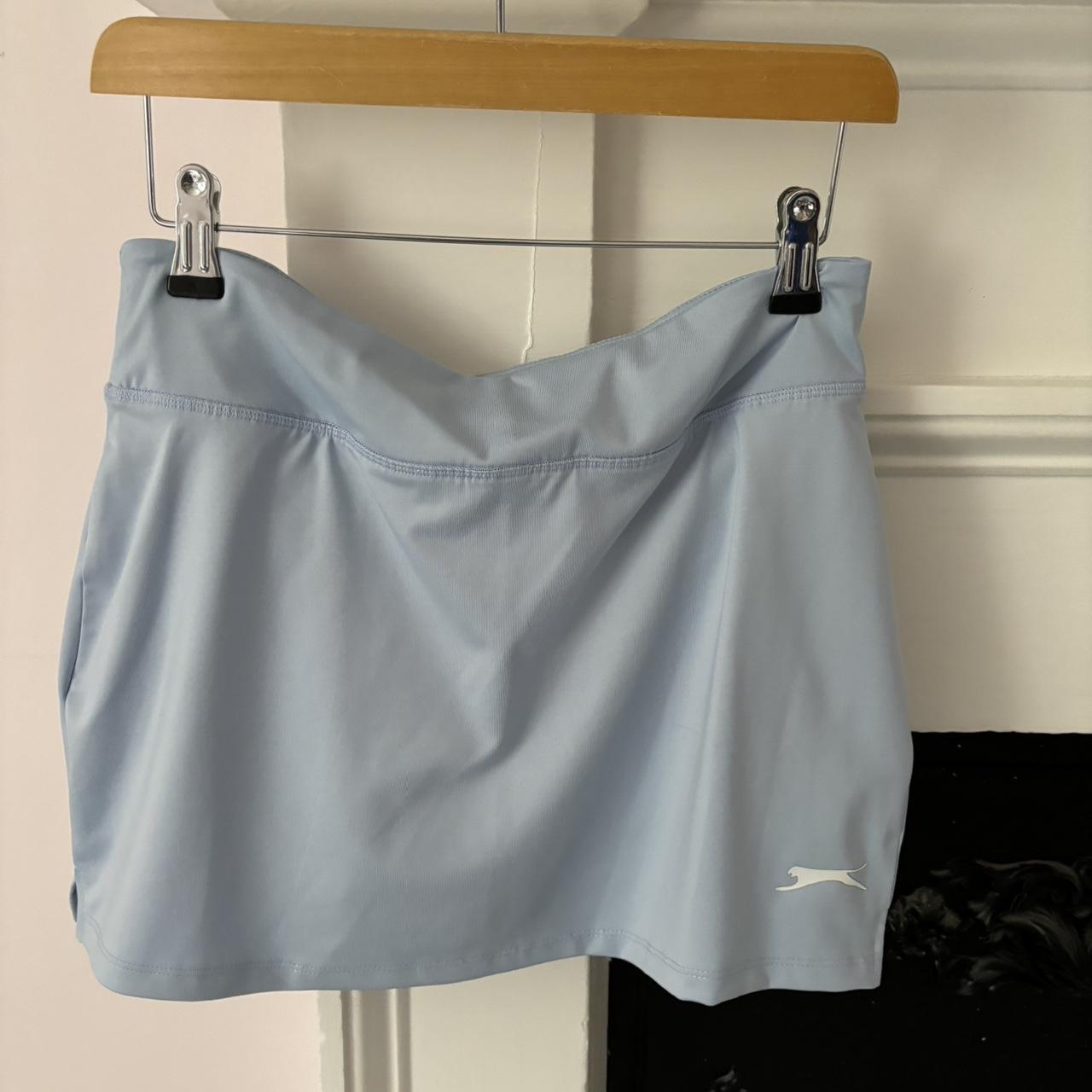 Slazenger blue mini sports skort size UK 10 New... - Depop
