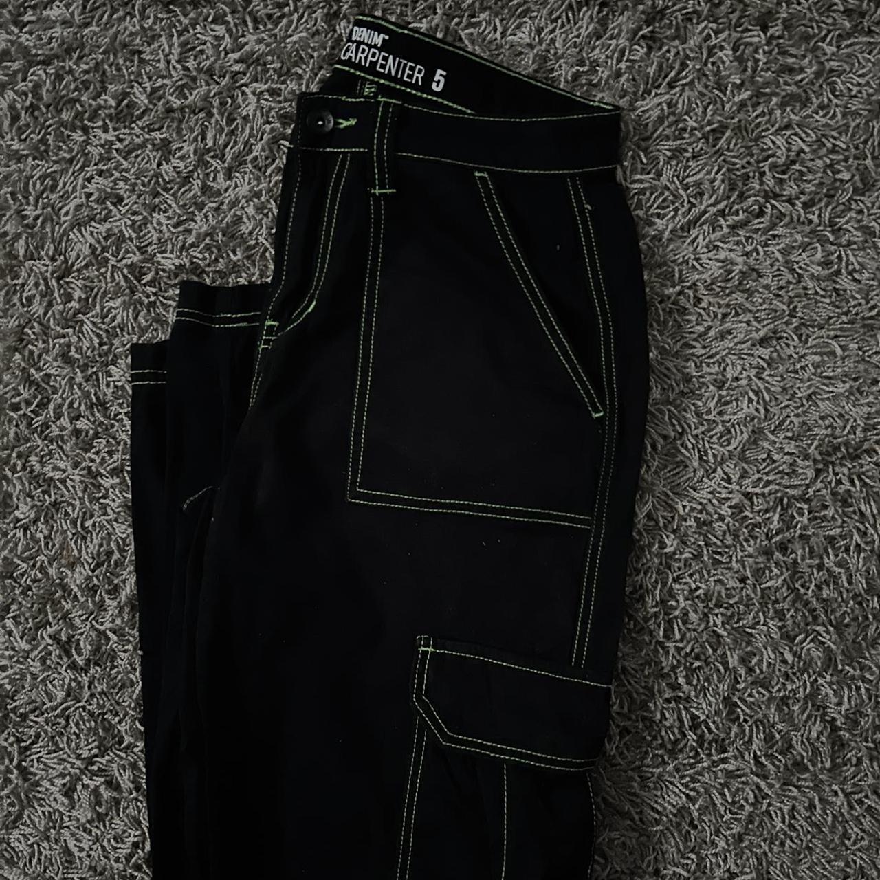 Hot Topic pants Hi rise size 5 Loose fit all... - Depop