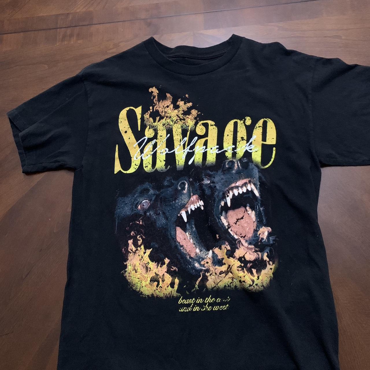 Fashion Nova Savage shirt. Size medium - Depop