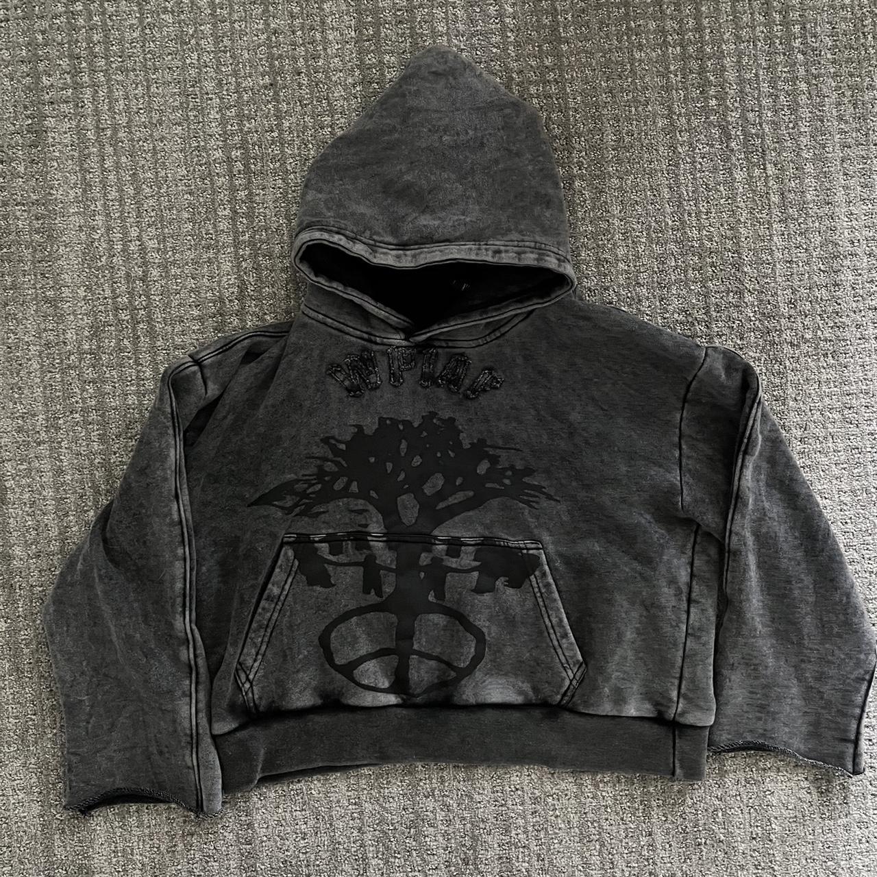 Peace Tree Of Fear Hoodie (FITS S-XS... - Depop