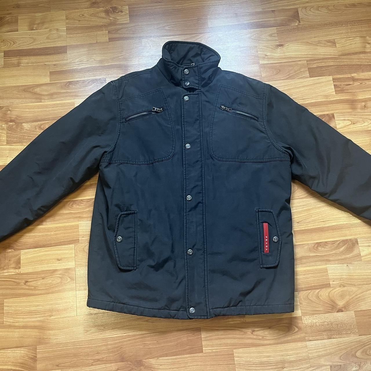 VINTAGE PRADA JACKET Size: XL slim fit Great... - Depop