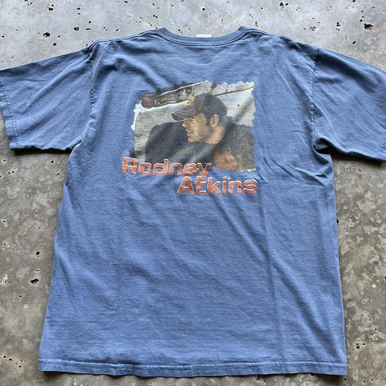 vintage rodney atkins tee mens size large open to... - Depop