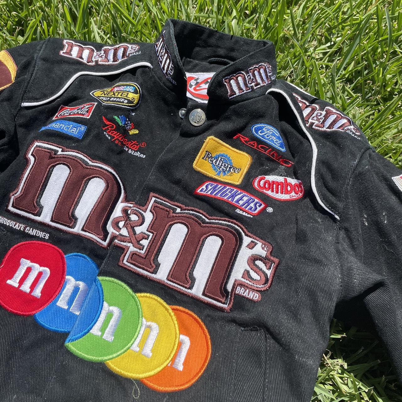 VINTAGE NASCAR CHASE AUTHENTICS JACKET M&M YOUTH... - Depop