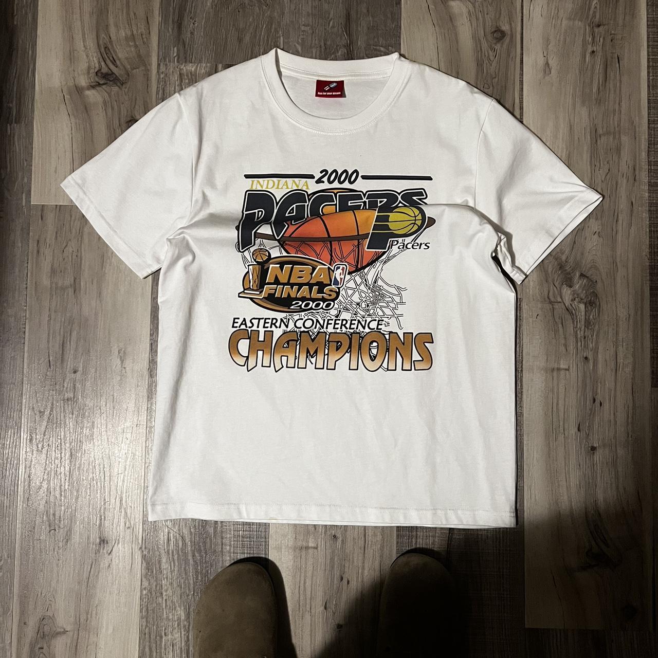 Vintage Style Pacers championship T shirt - Ships... - Depop