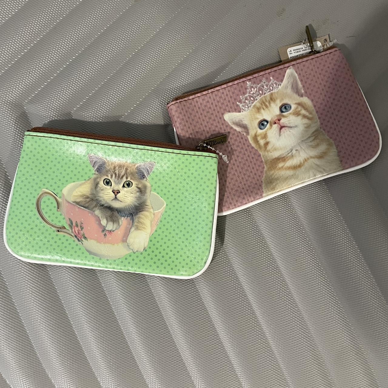 Magasin General Cat purse matching set (Green and... - Depop