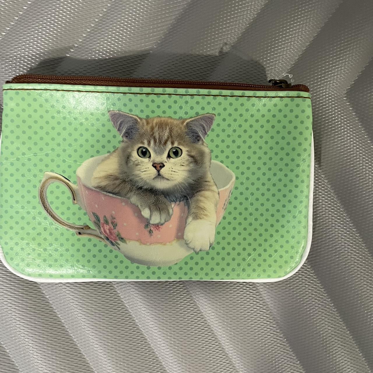 Magasin General Cat purse matching set (Green and... - Depop
