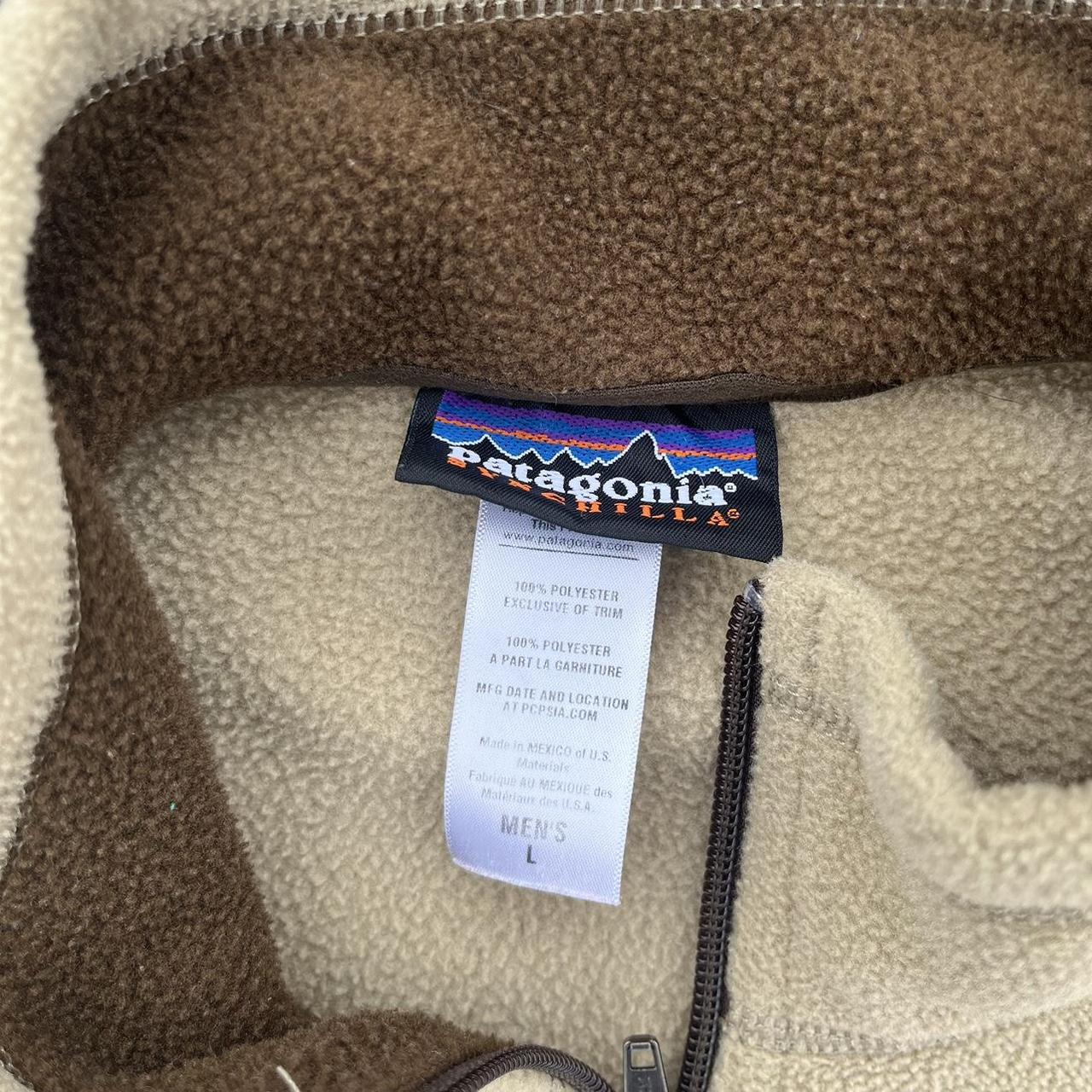 Beige Zip-up Pullover- Patagonia Tag:... - Depop