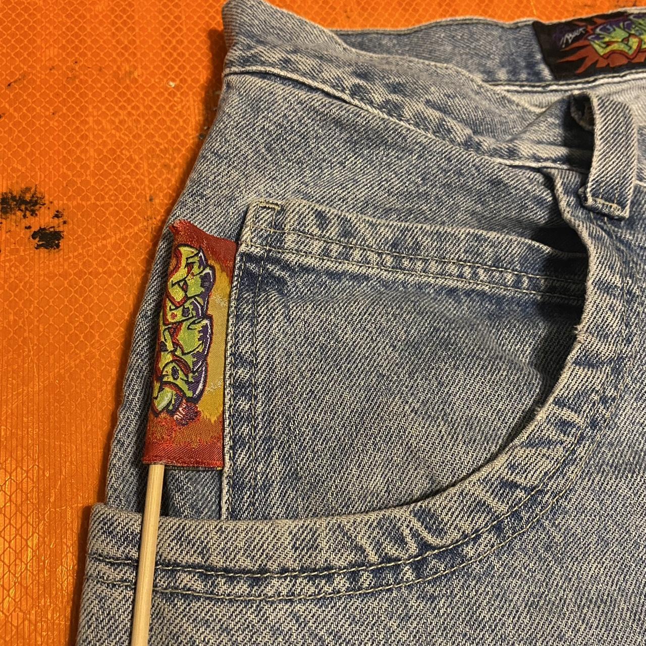 30Lx36W Jnco jeans “battle denim” jeans Perfect... - Depop