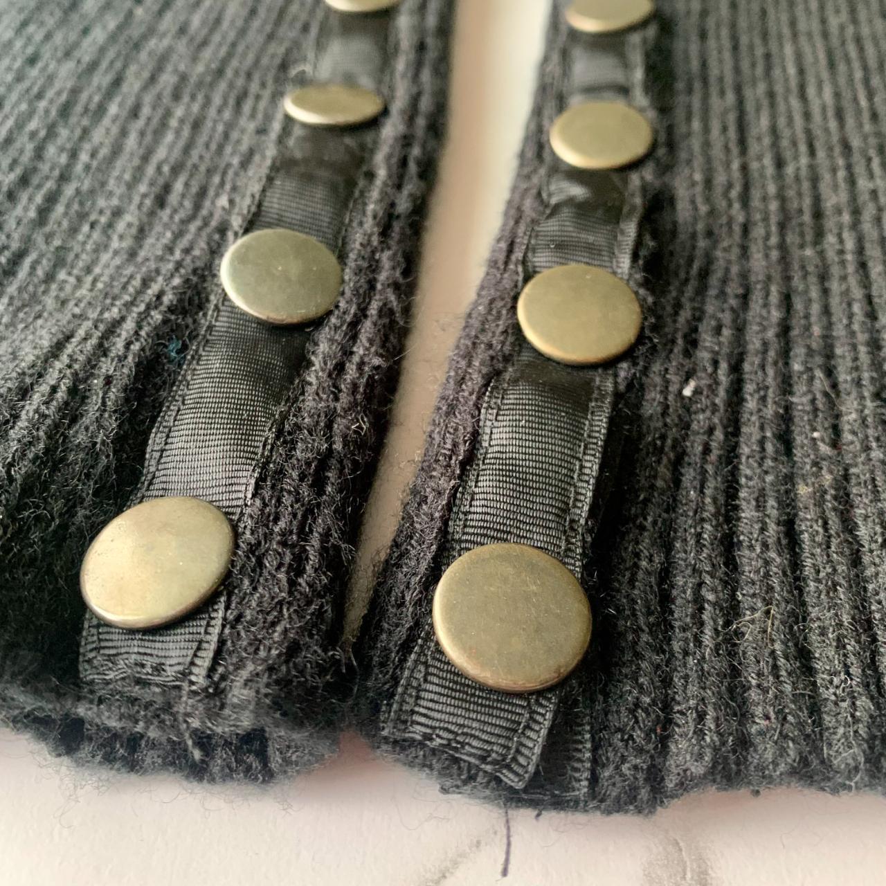 Boot spats, knee high with brass rivets. Purchased... | Depop