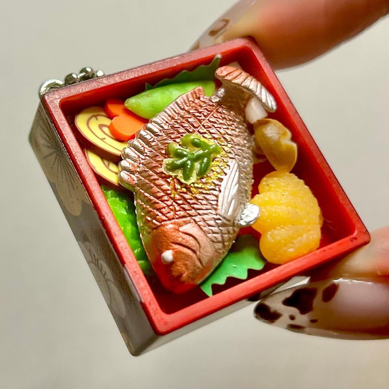 Bento Box: Fish Gashapon Keychain want to bundle?... | Depop