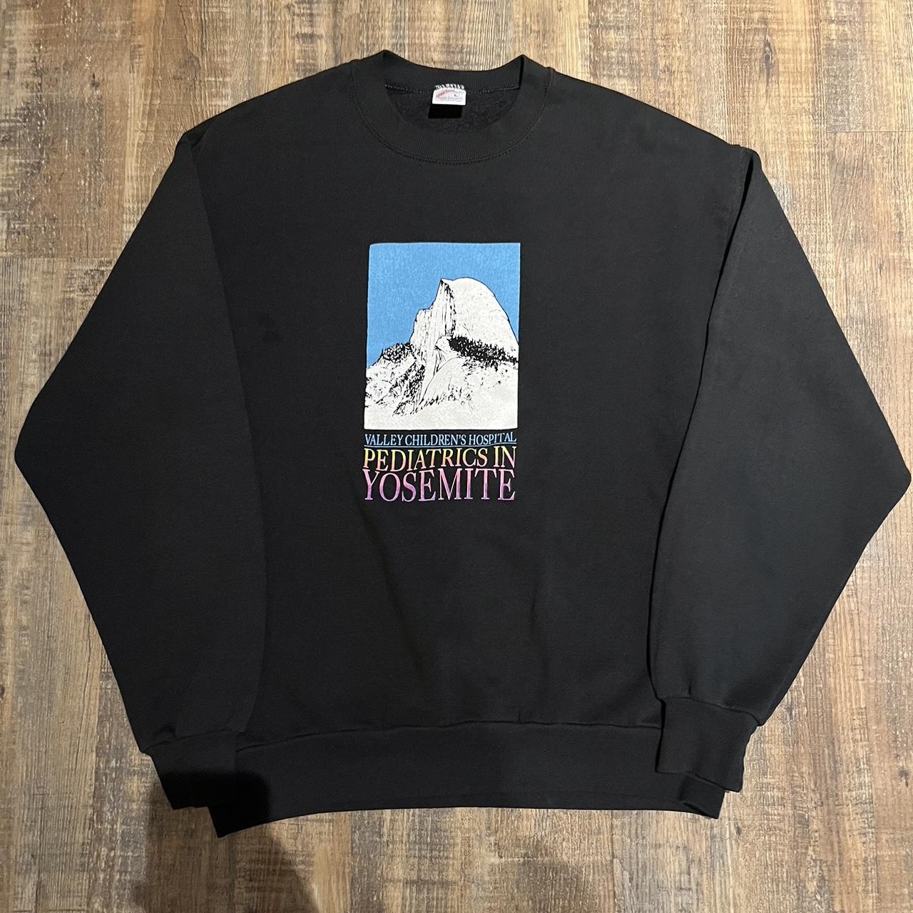 Vintage Yosemite sweater cool graphic and good fit - Depop