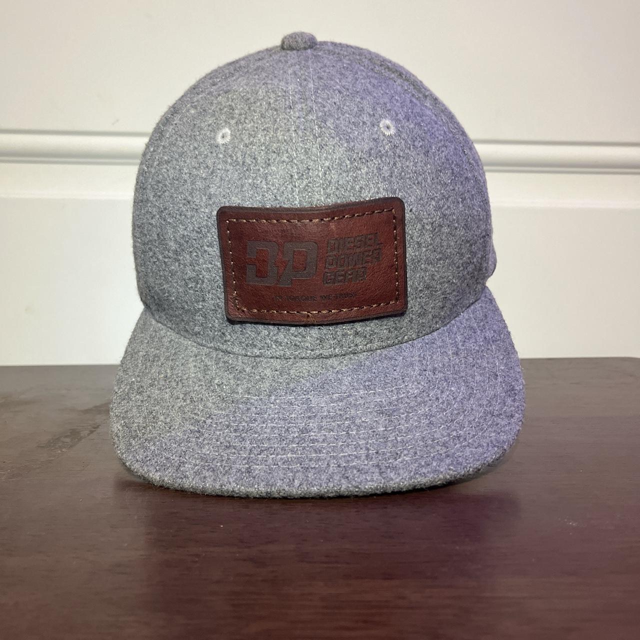 Diesel Men's Grey and Brown Hat | Depop