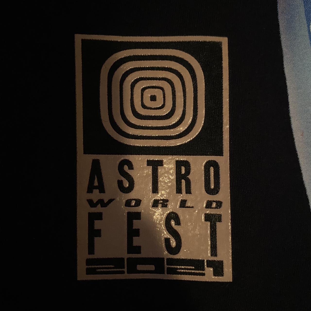 AstroWorld fest concert Travis Scott graphic t... - Depop