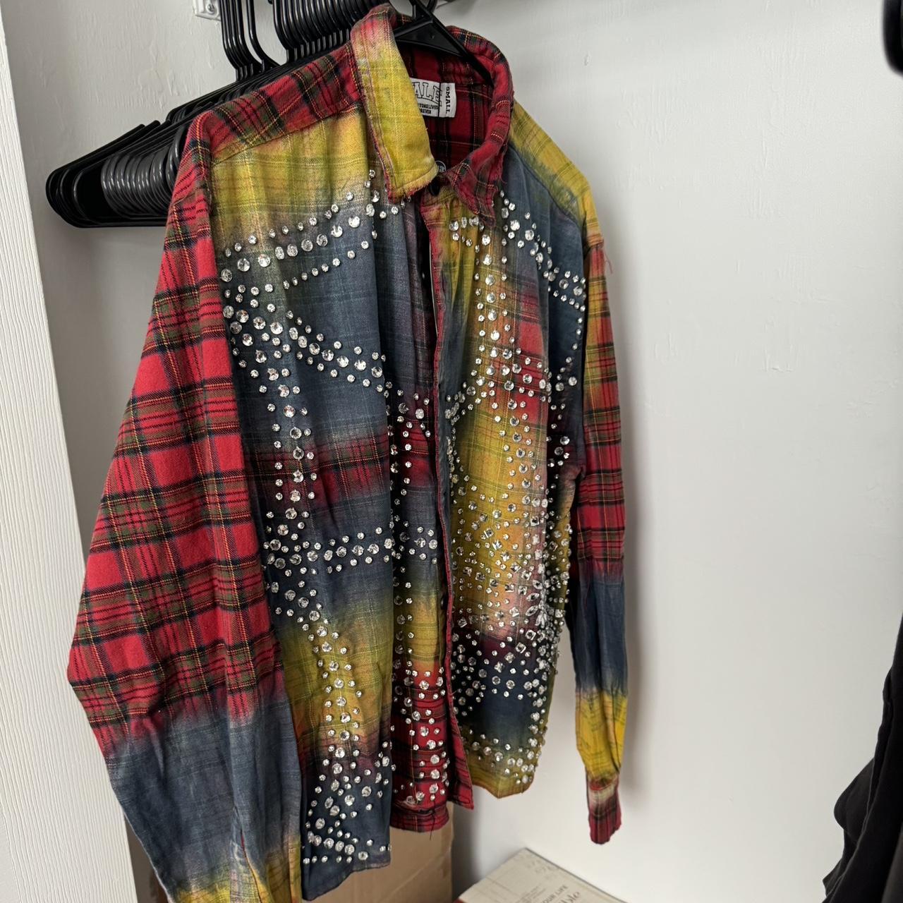 Vale state forever Woodstock berry flannel Great... - Depop