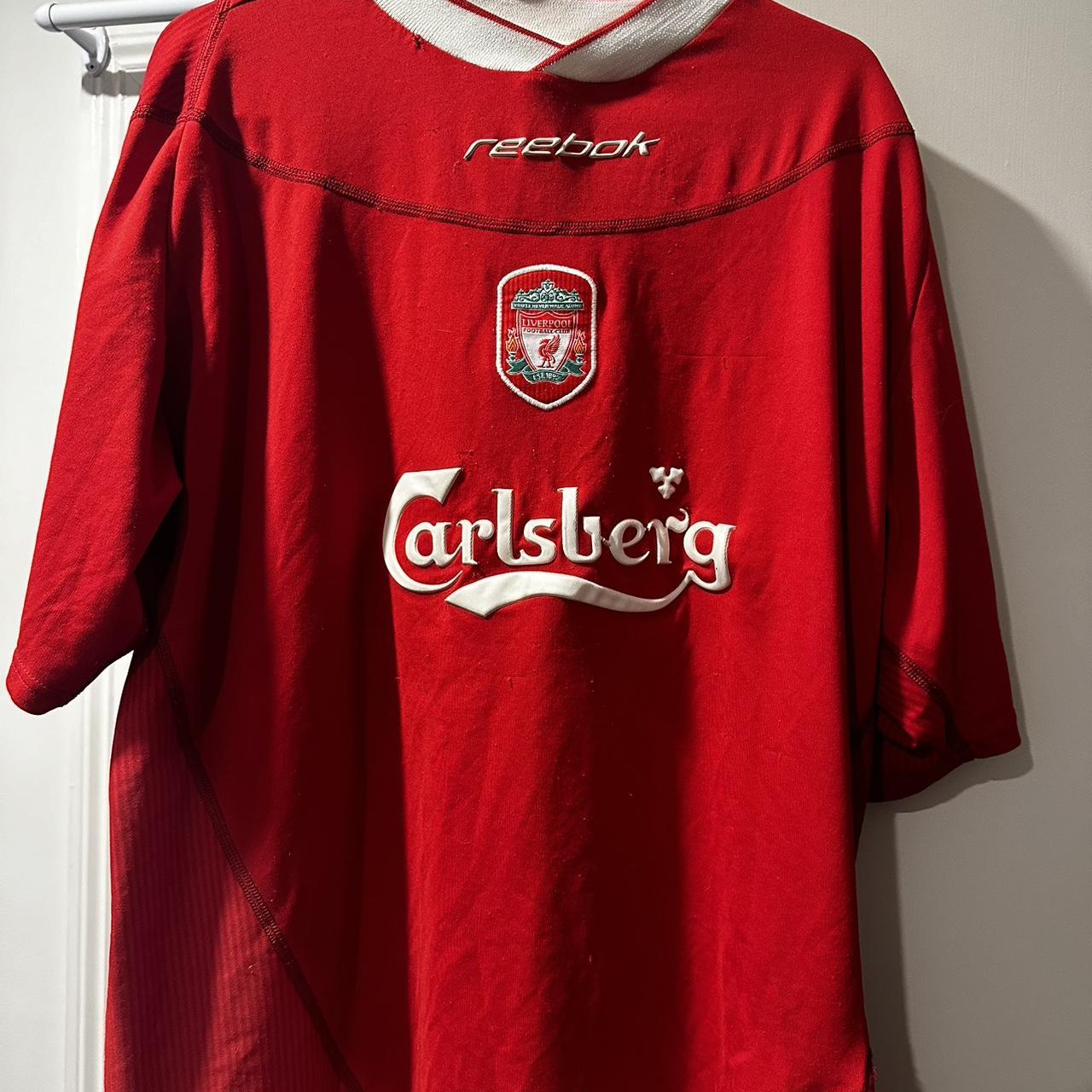 Liverpool FC Reebok Kit - 2002-03 Home - Depop