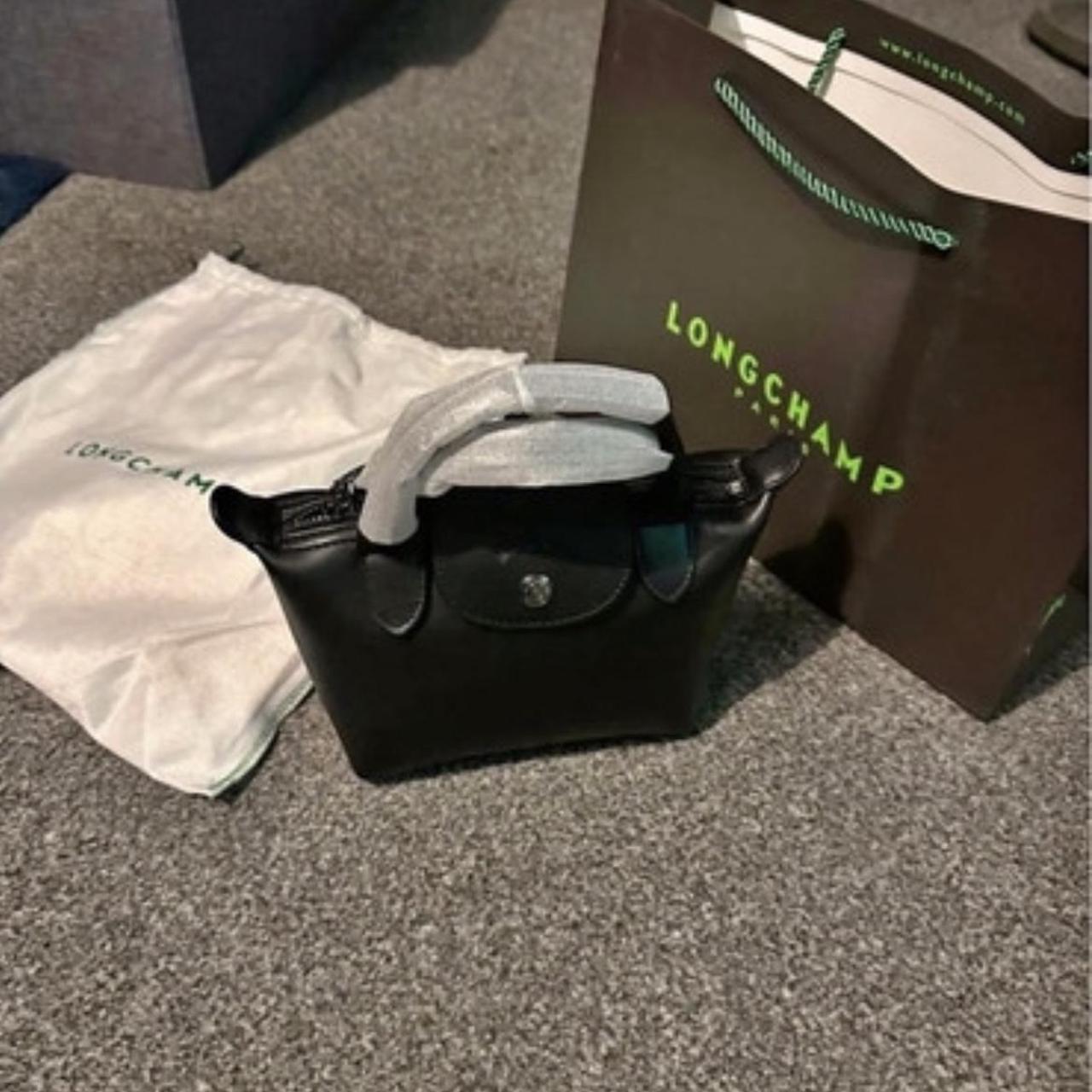 Longchamp black back Brand new with original packaging - Depop