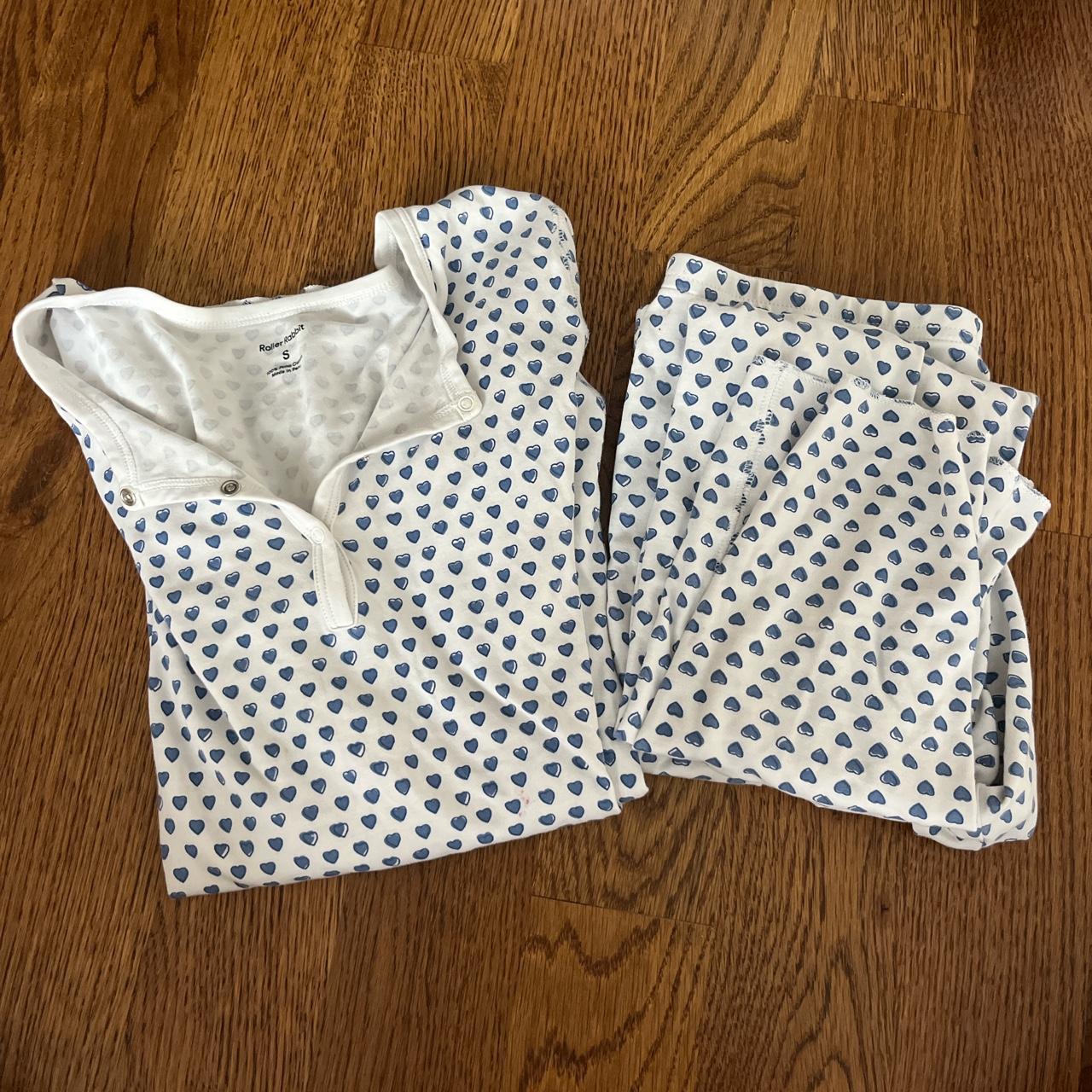 Roller Rabbit Women's Blue Pajamas | Depop