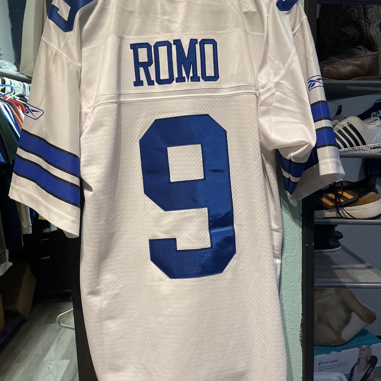 Reebok Premier Dallas Cowboys Tony Romo Jersey Size... - Depop