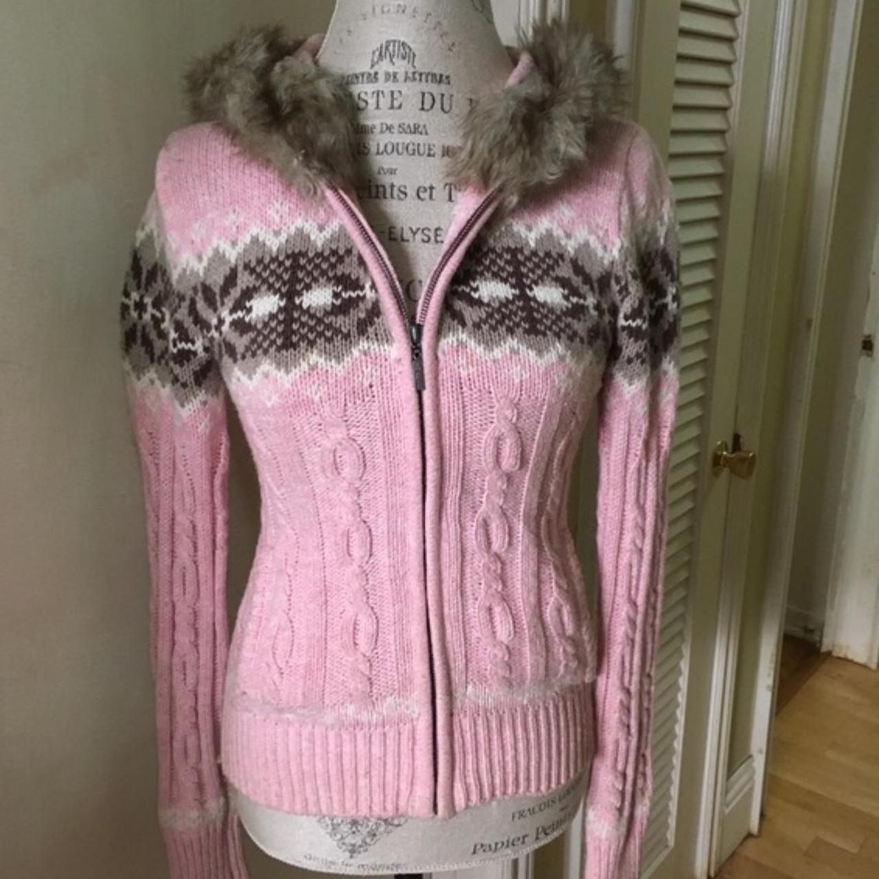 ISO Vintage Y2K original fur lined pink Aeropostale... - Depop