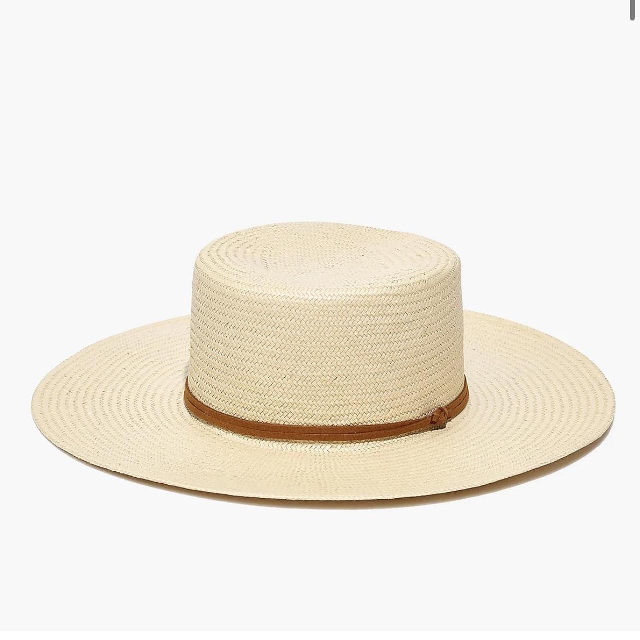Madewell x Biltmore® Straw Wide-Brimmed Boater Hat - Depop