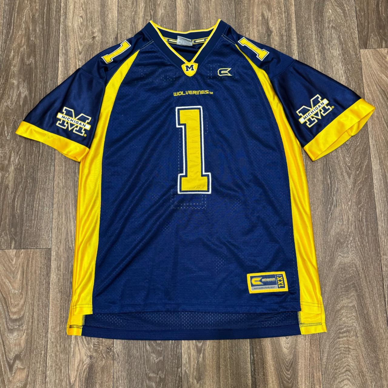 Vintage Colosseum University of Michigan 1 Football... - Depop