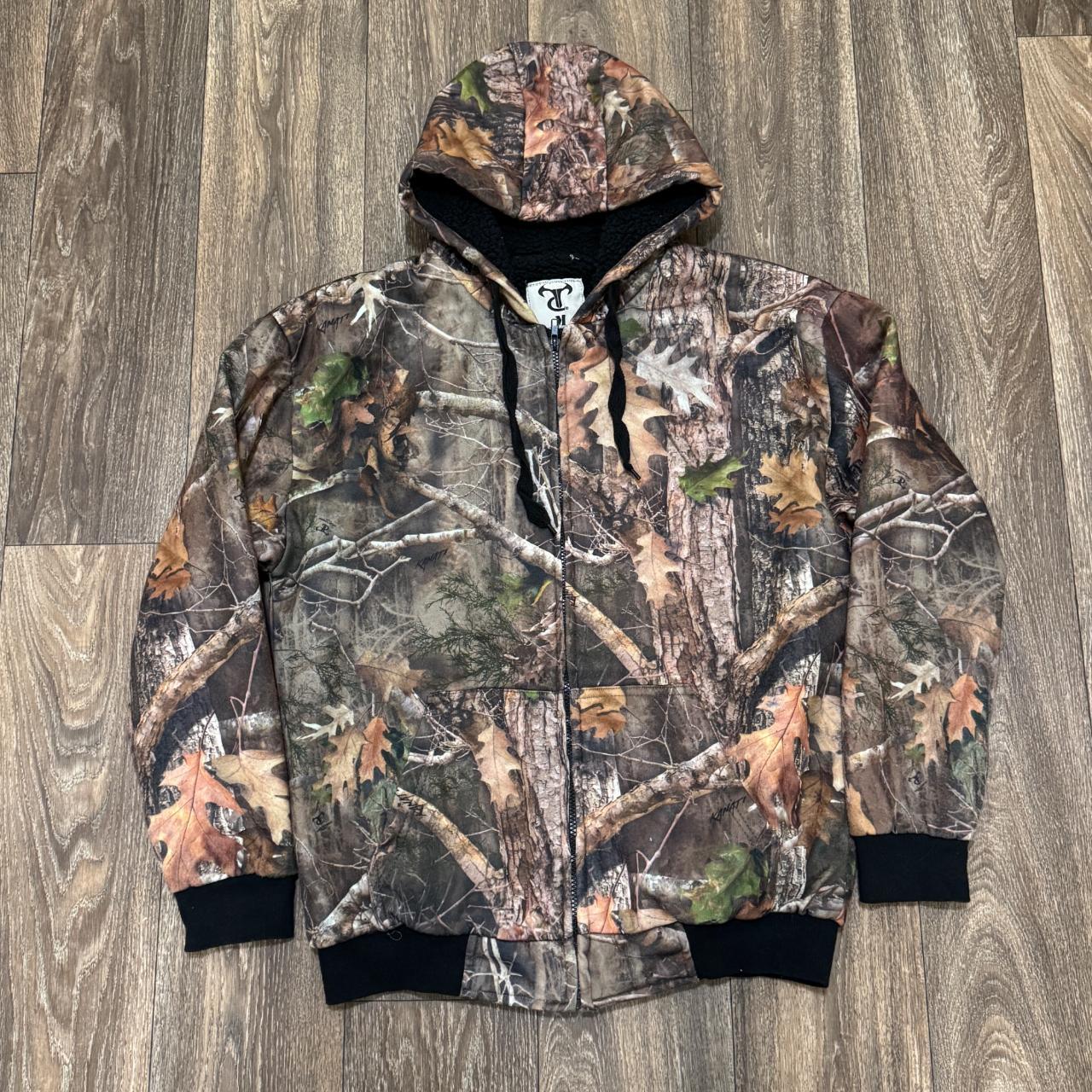 TrueTimber Kanati Camo Jacket Men's Medium... - Depop