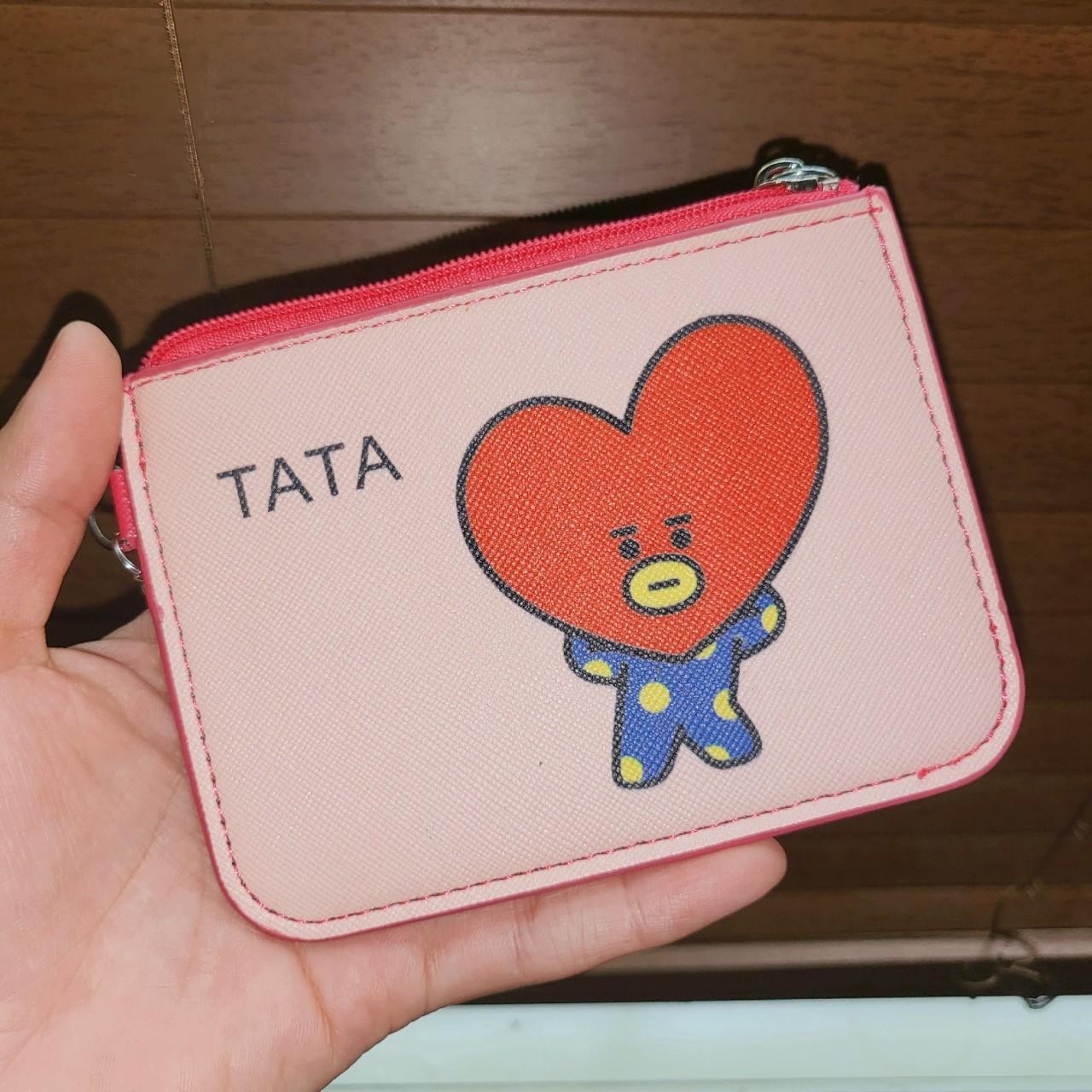 NEVER USED CUTE BT21 TATA WALLET/CARD HOLDER ⚠️DM ME... - Depop
