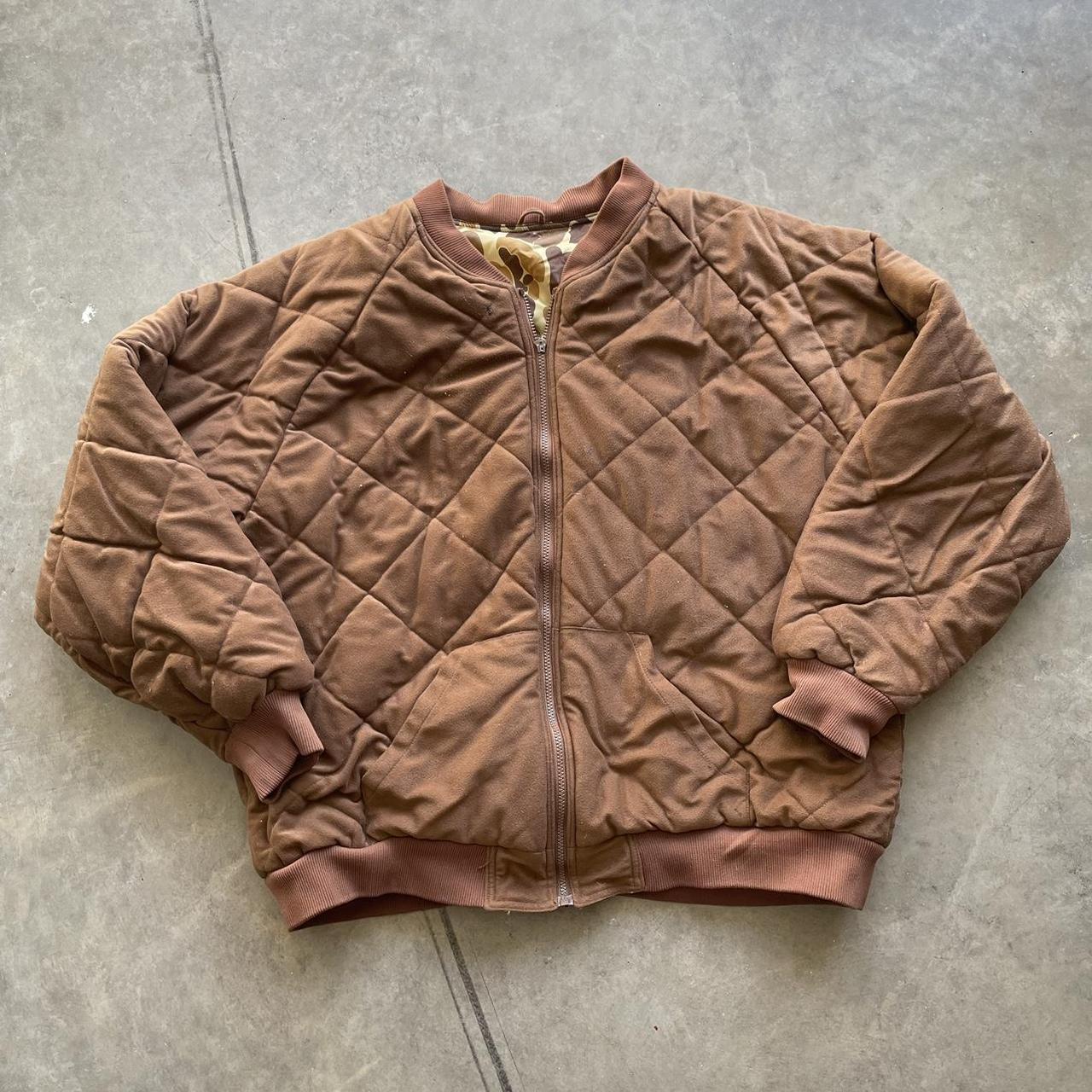 Vintage Reversible Frogskin Camo Hunting Jacket... - Depop