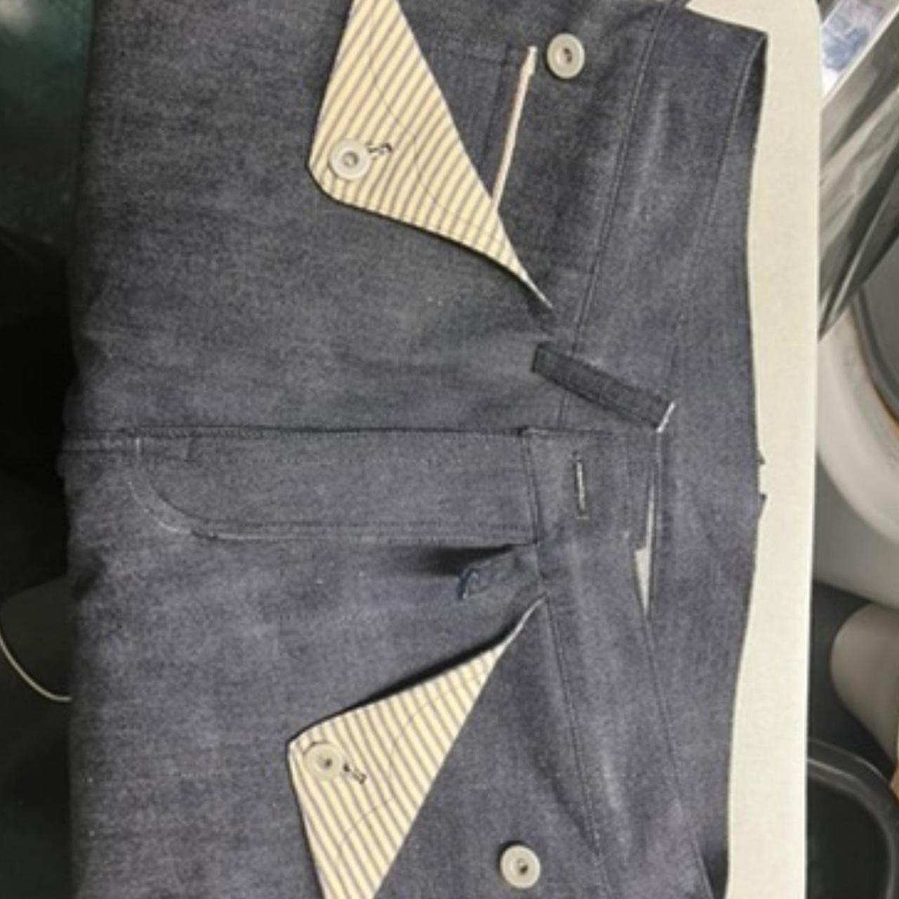 13 oz salvage slub denim with mule pockets and... | Depop