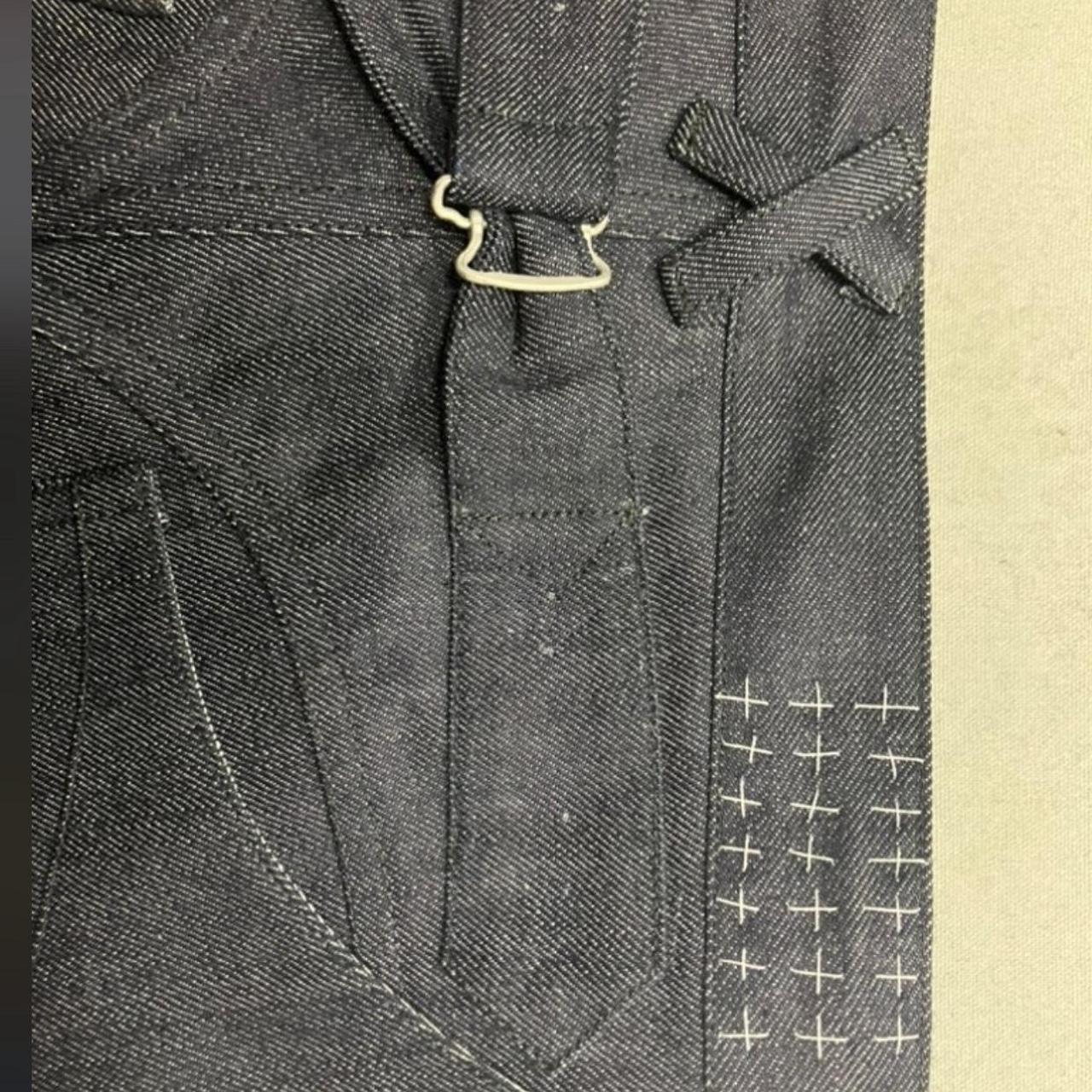 13 oz salvage slub denim with mule pockets and... | Depop