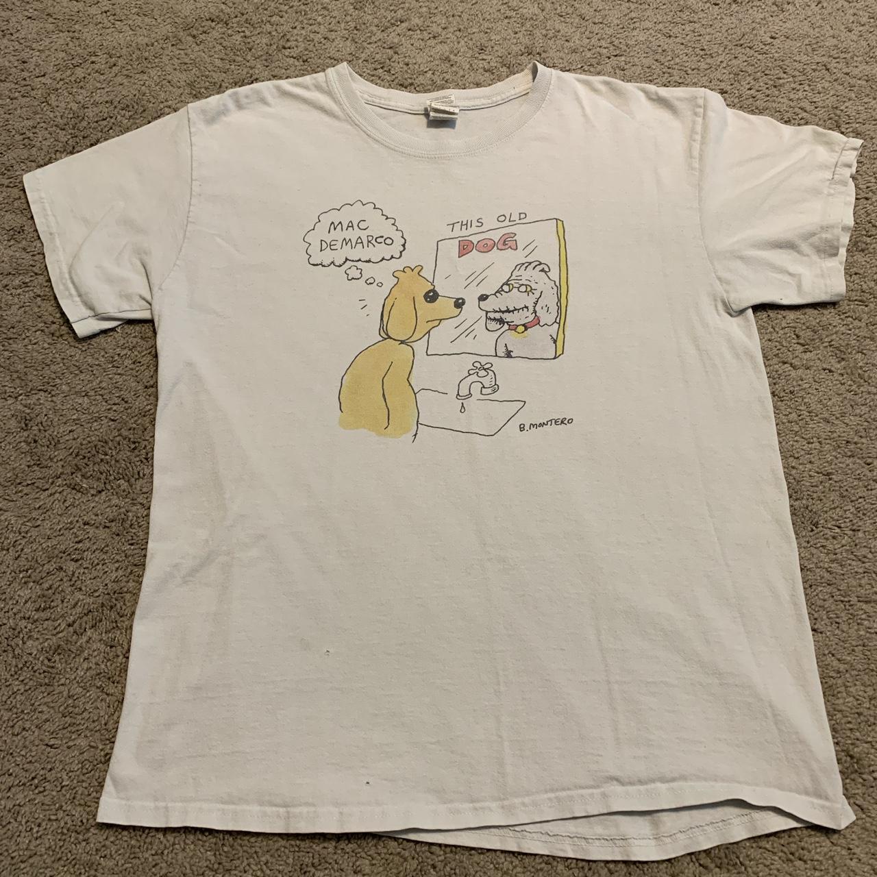 Mac Demarco This Old Dog ‘Dog mirror’ tour shirt... - Depop