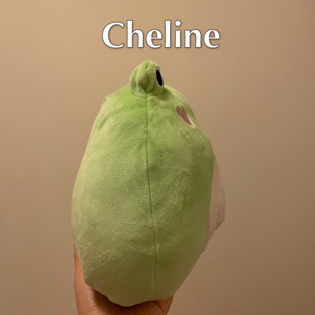 Squishmallow 8” philippe the frog - no bio tag, butt... - Depop