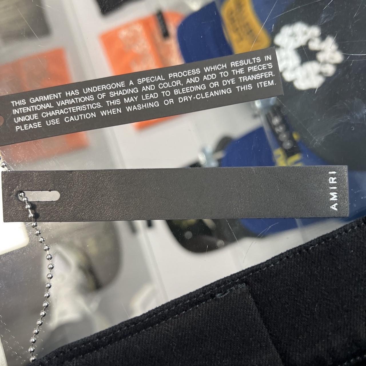 BLACKPATCH AMIRI 100% authentic #amiris... - Depop