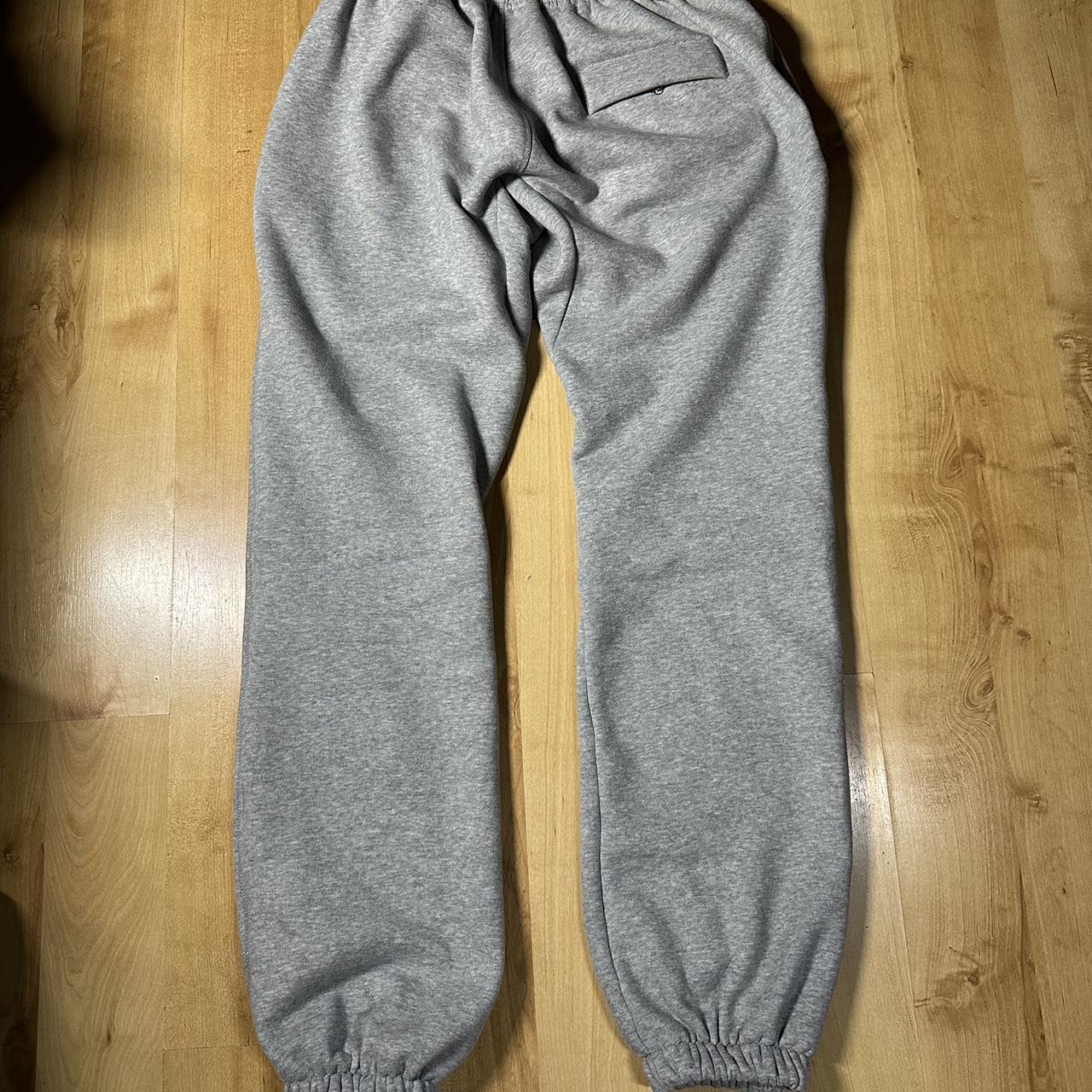 Corteiz HMP grey sweatpants -size S fits... - Depop