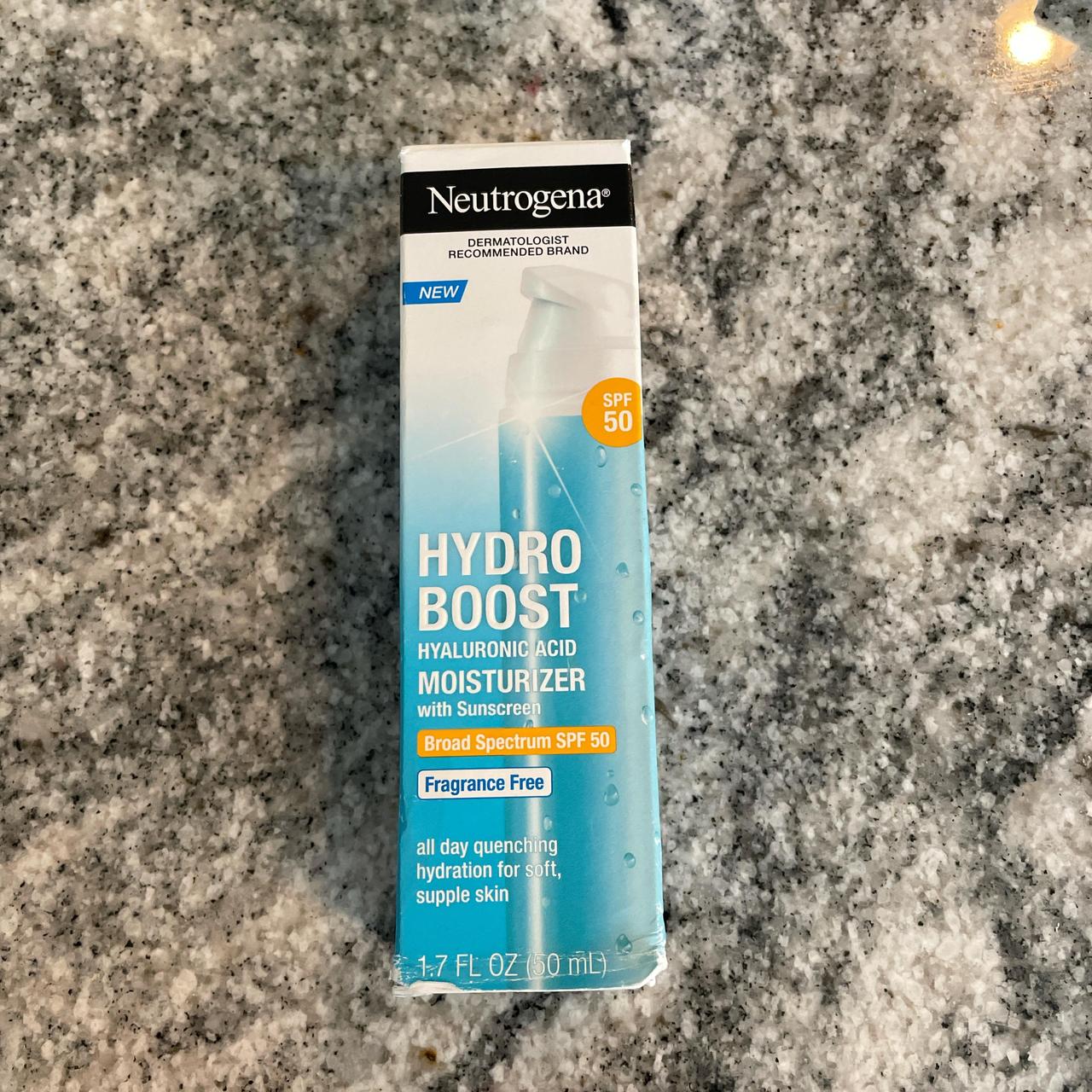 Neutrogena Hydro Boost moisturizer with SPF 50... - Depop