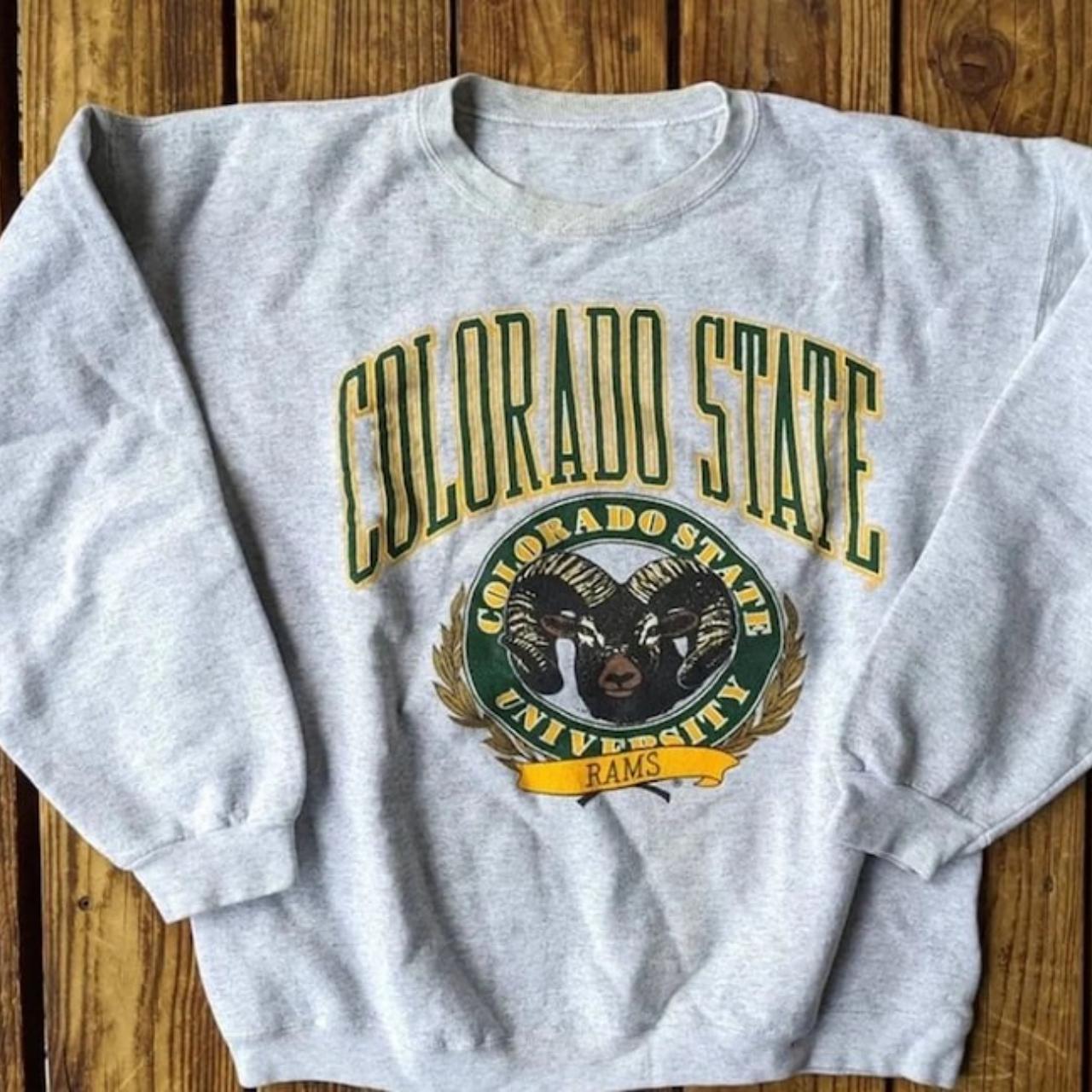 Vintage 90s Colorado State University CSU Shirt,... - Depop