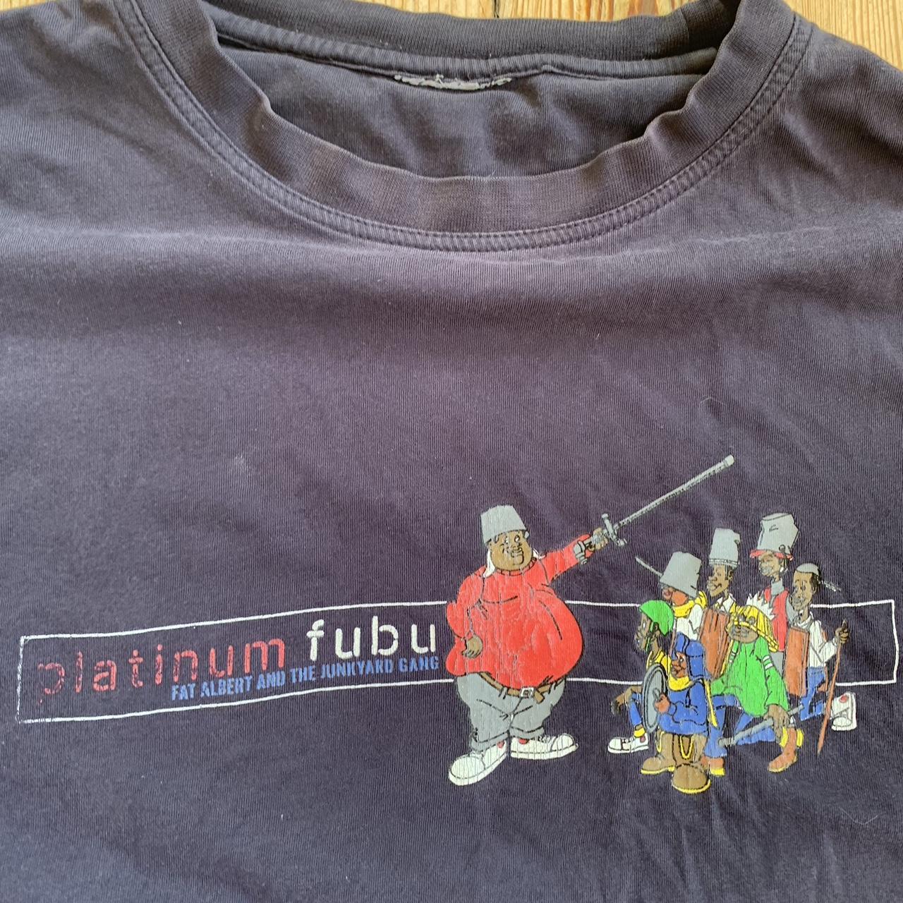FUBU Men's Black T-shirt | Depop