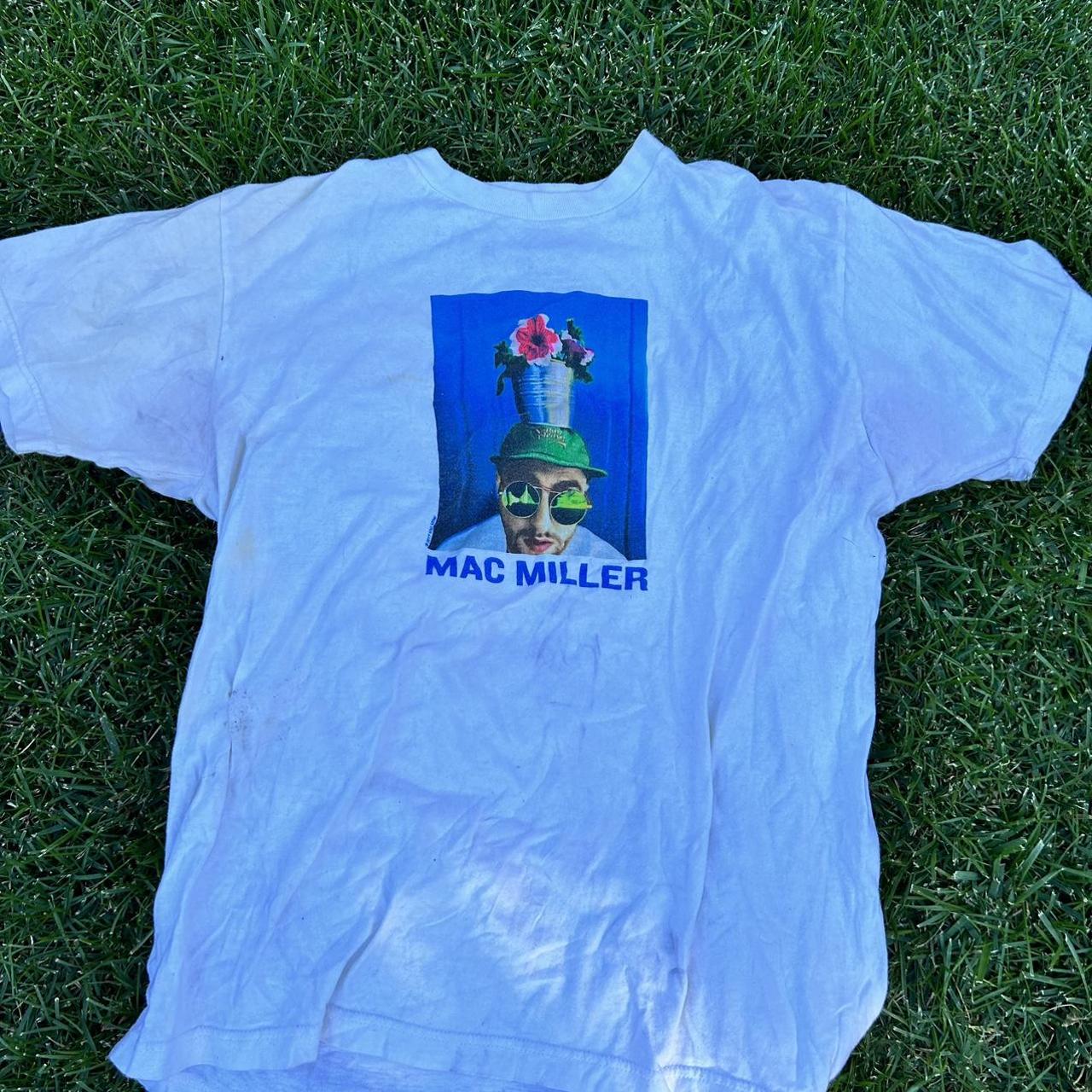 L MAC MILLER SHIRT #macmiller#vintage#y2k - Depop