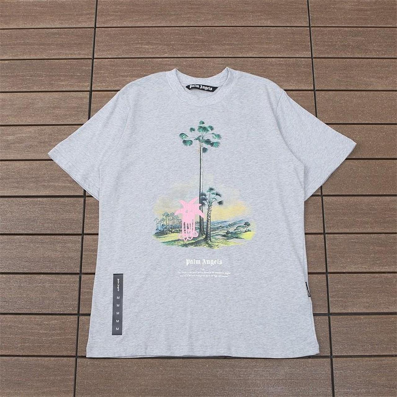 Palm angels Palm tree tee size M Tried on. Still has... - Depop