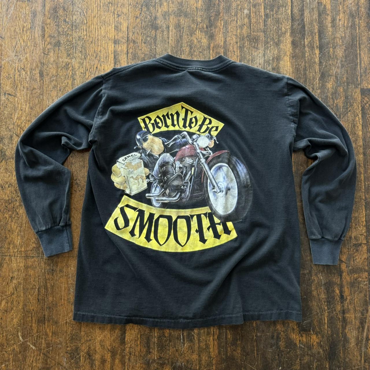 Vintage faded Camel cigarettes born to be smooth... | Depop