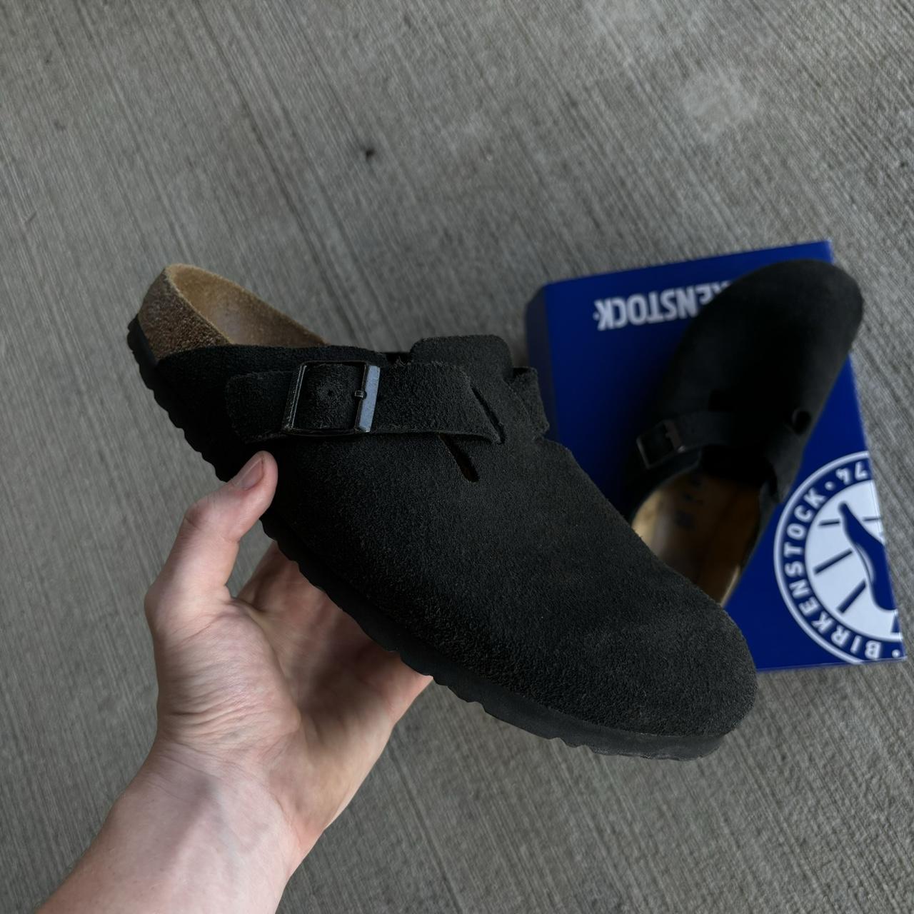 Black Birkenstock Boston clogs 📦FREE SHIPPING on... - Depop