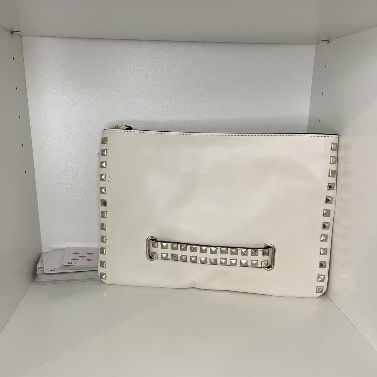 Mango touch clutch bag genuine leather brand new... - Depop