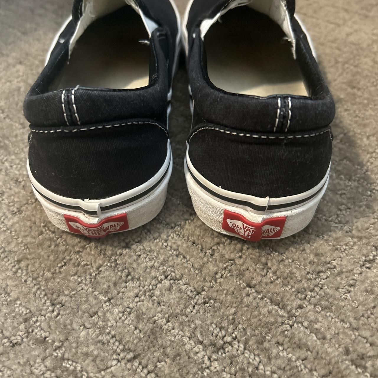 Vans Women's Black Trainers | Depop
