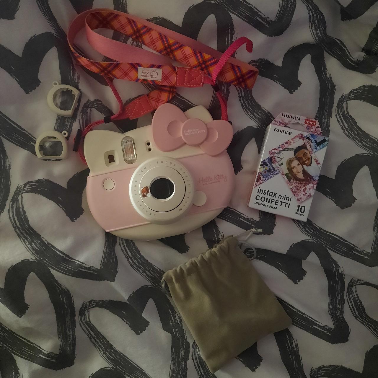 Hello Kitty instax camera with film and close up lenses - Depop