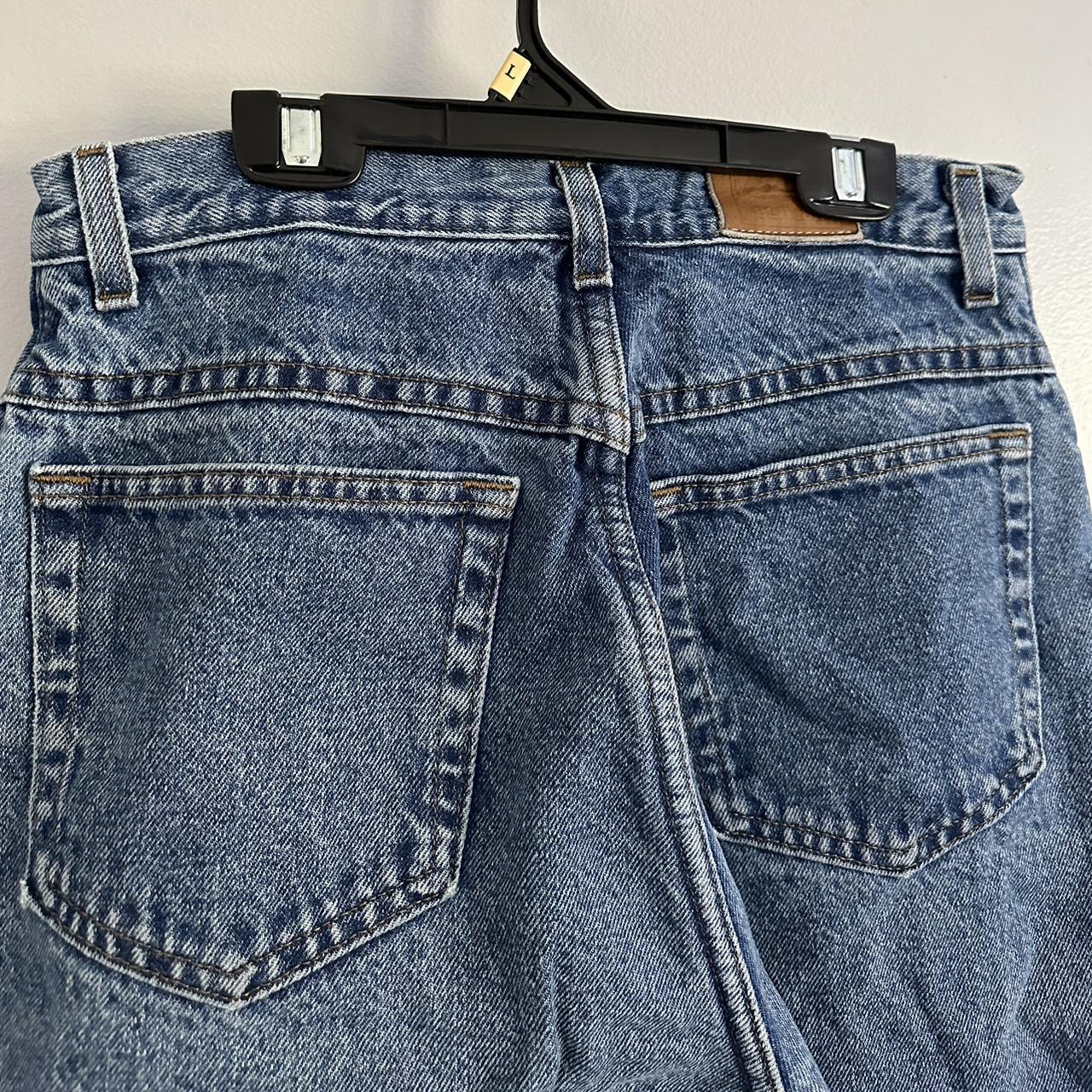 Snowflake lined llbean jeans! Thick and warm but... - Depop