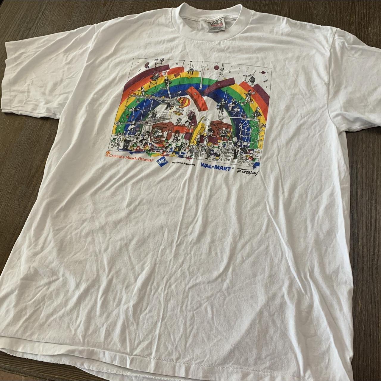 Oneita Men's T-shirt | Depop