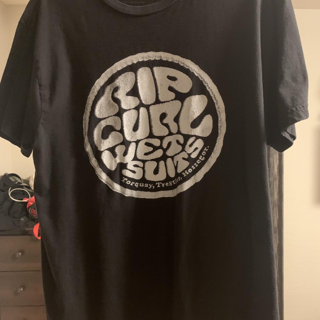 Cool vintage rip curl tee nice bubble logo #surf... - Depop