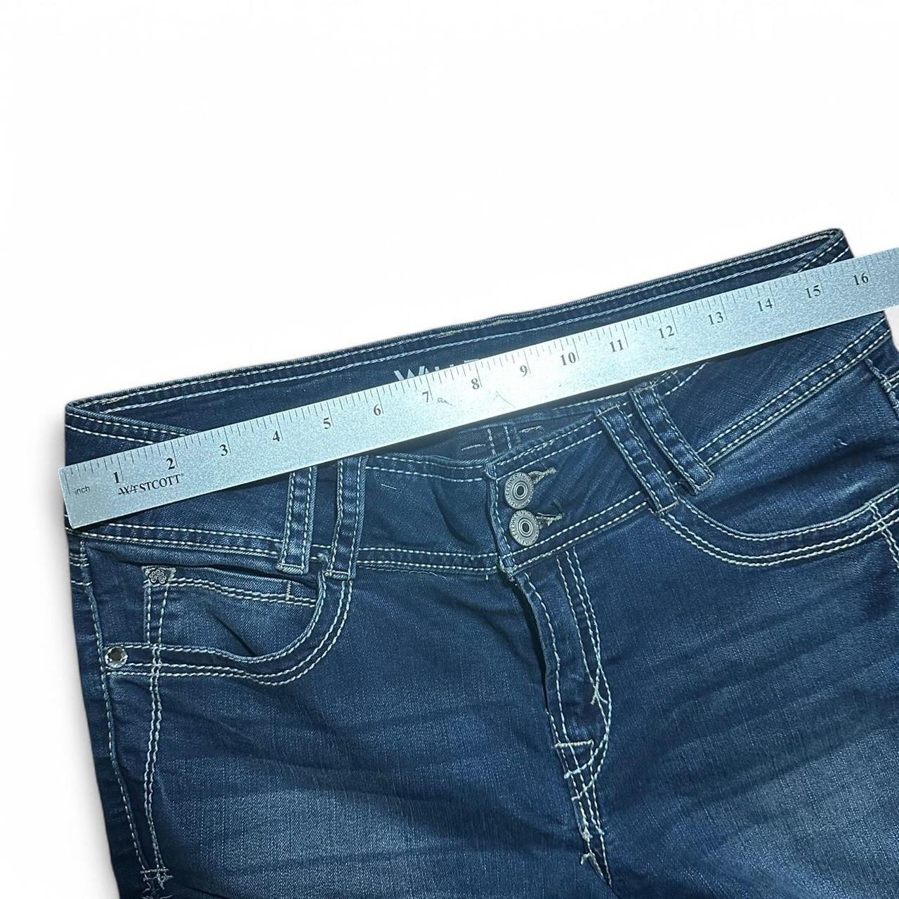 Custom Flared Jeans with cool back pockets fits... | Depop