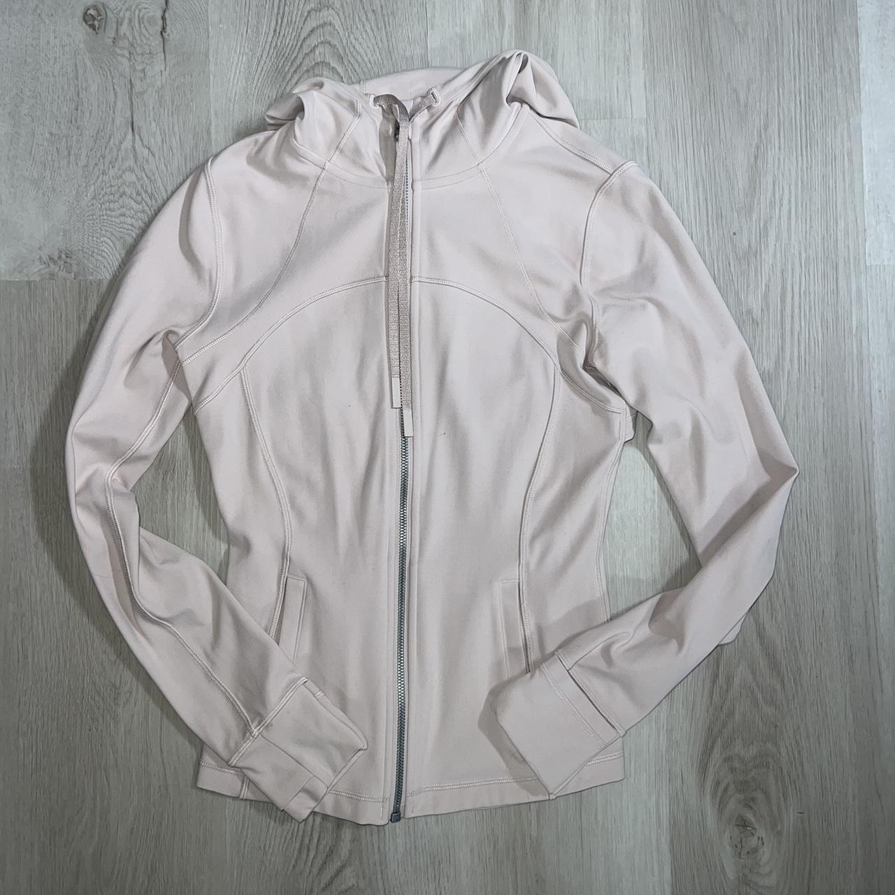 Lululemon align jacket Size 4 fits 2 Blush pink... - Depop