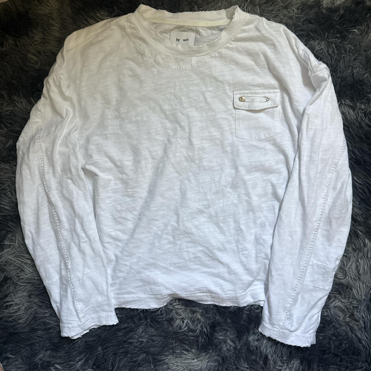 Bywin Double Stitched Bamboo Long Sleeve Size... | Depop